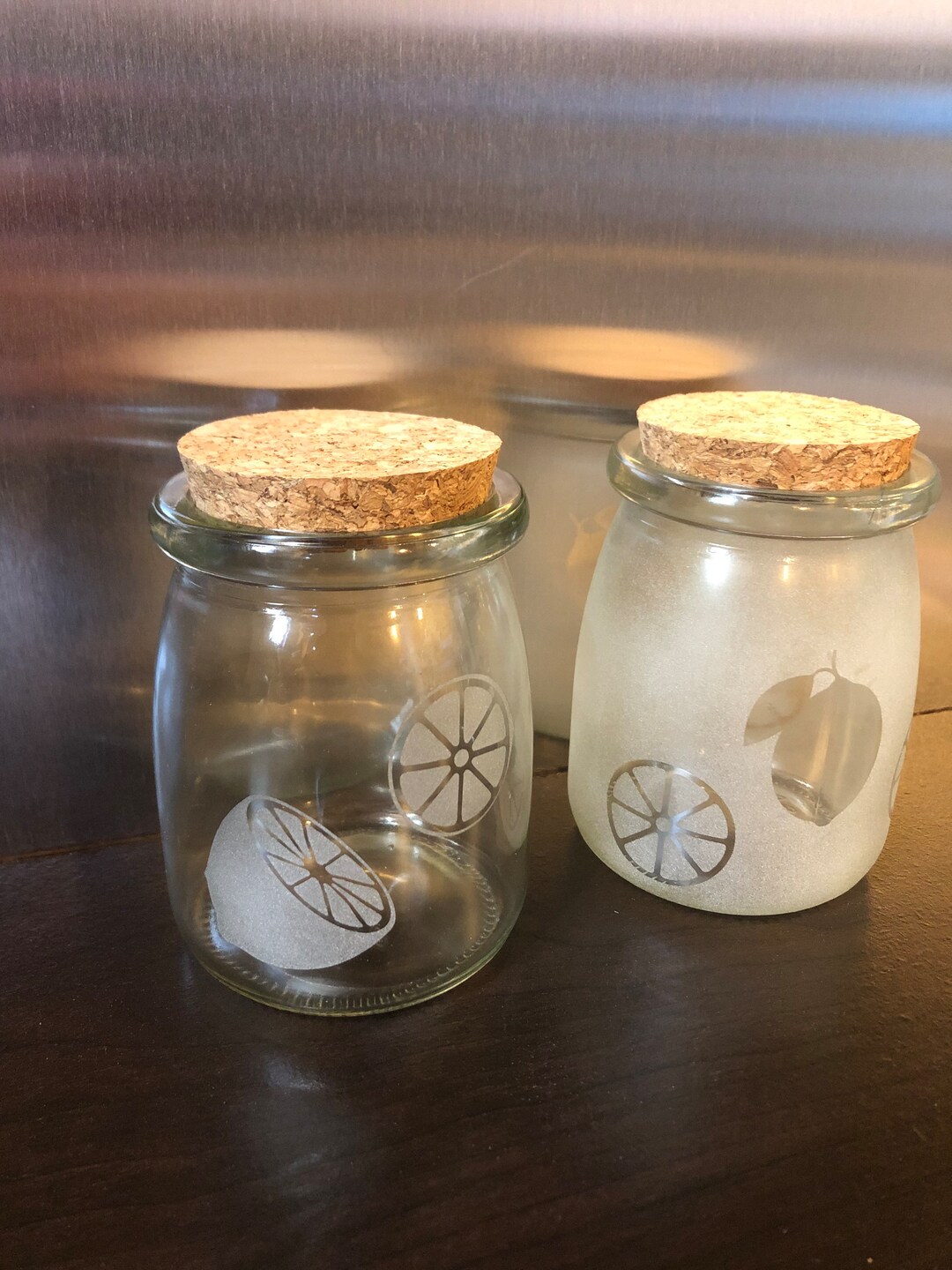 Home Decor Glass Lemon Jars - Etsy