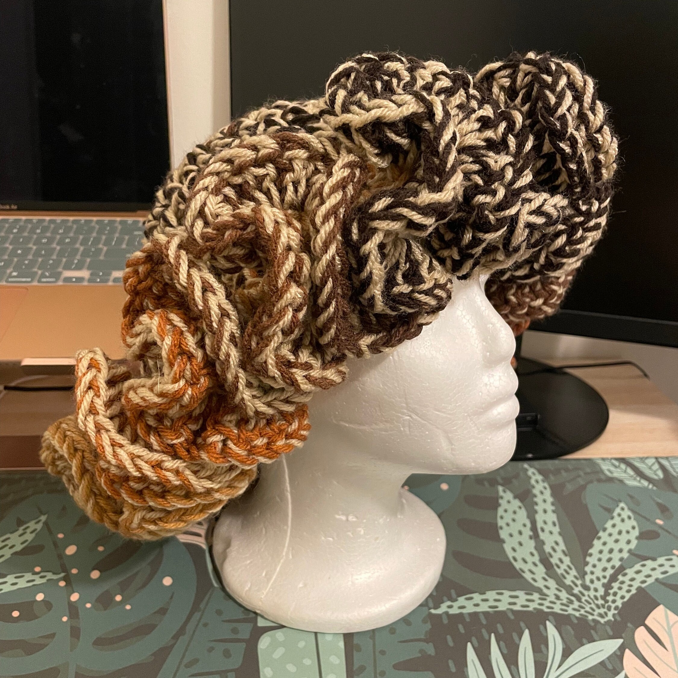 Crochet Ruffle Hat PATTERN PDF Digital Download - Etsy