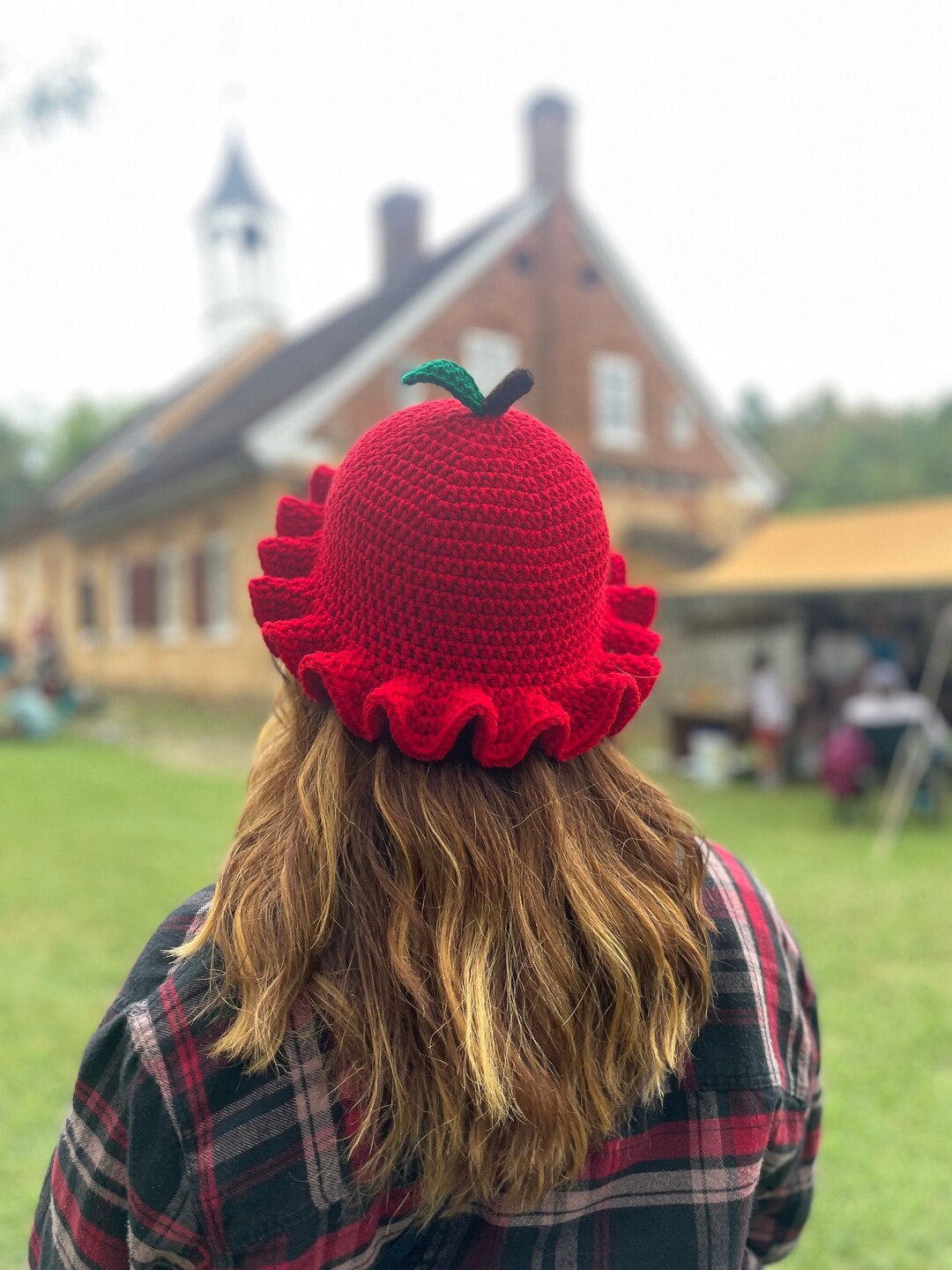 Crochet Apple Bucket Hats | Fall Bucket Hat | Adult, Child, Baby Sizes ...