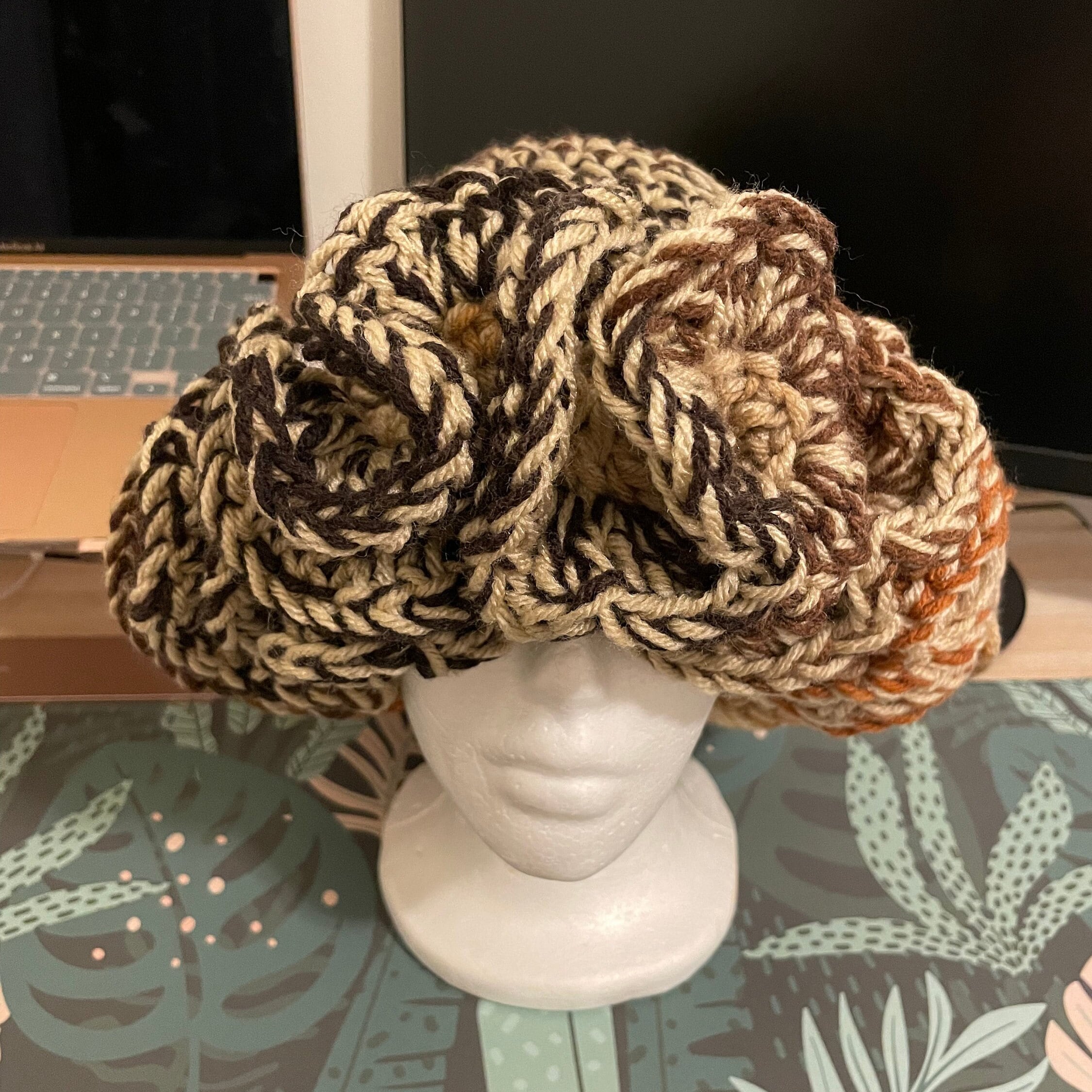 Crochet Ruffle Hat PATTERN PDF Digital Download - Etsy