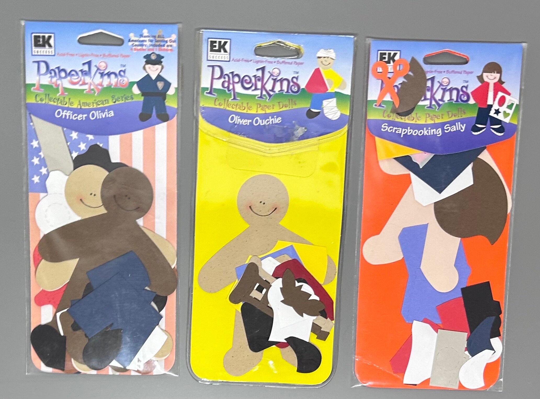 EK Sucess Paperkins Scrapbooking Paper Dolls - Etsy