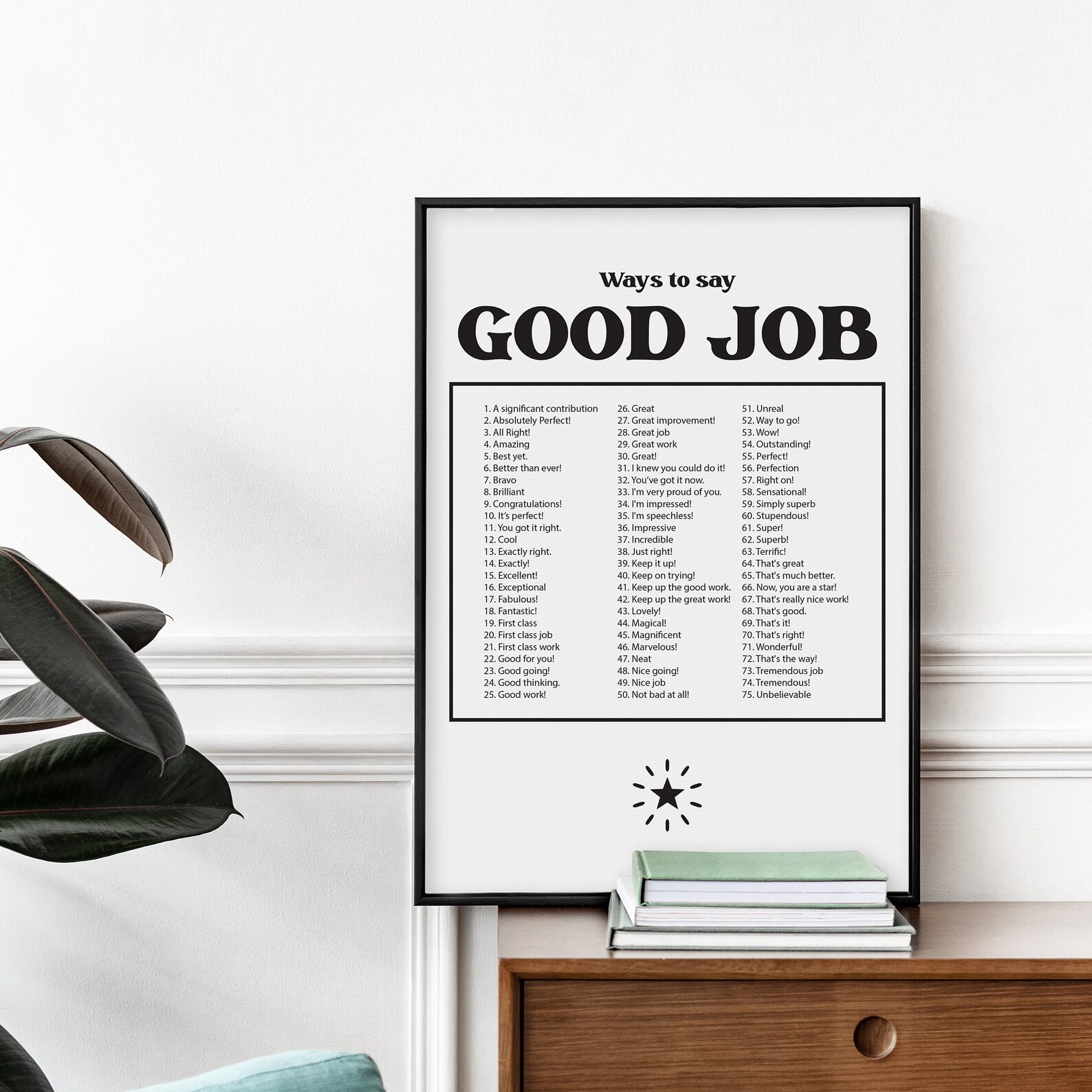 Good Job Wall Print Digital Download Print Cute Prints - Etsy
