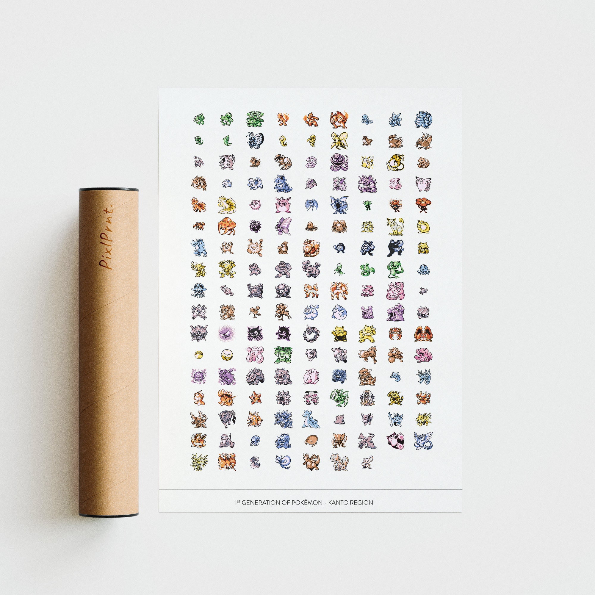 All 649 Pokemon Poster