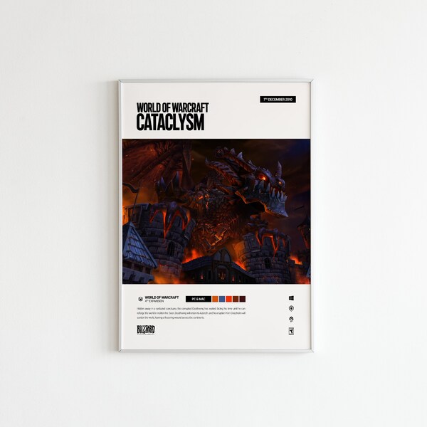 Cataclysm Poster - Etsy