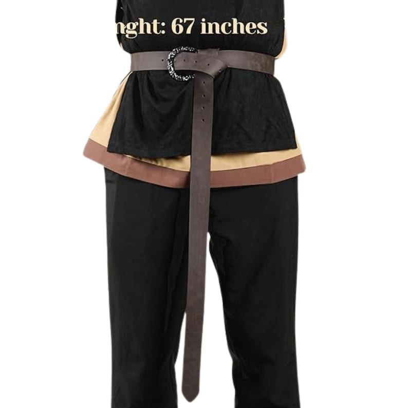 Viking Sword Leather Belt & Frog - Adjustable Cosplay Holder | Medieval ...