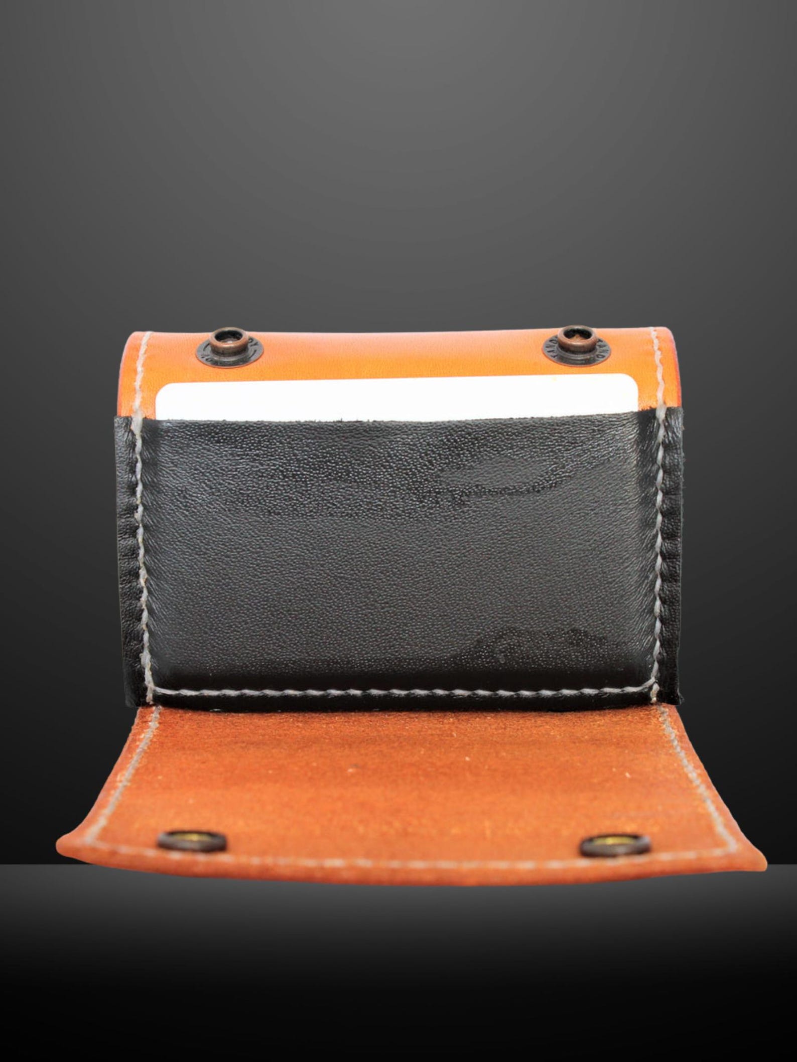 Personalized Monogram - Wrist Card Holder Handmade Leather Cuff Wallet ...