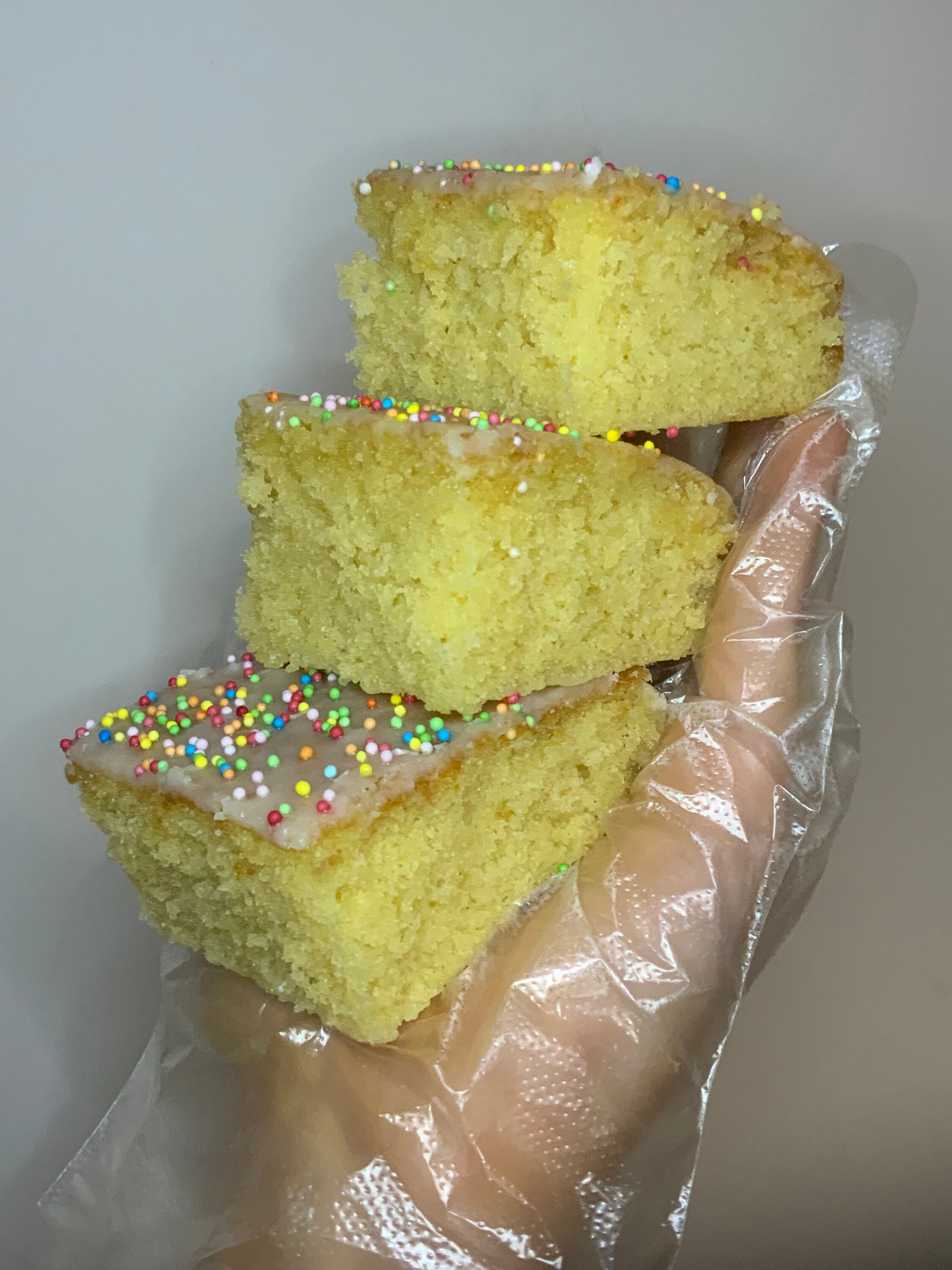 Delicious Moist Vanilla Sponge Old School Sprinkle Cake - Etsy UK