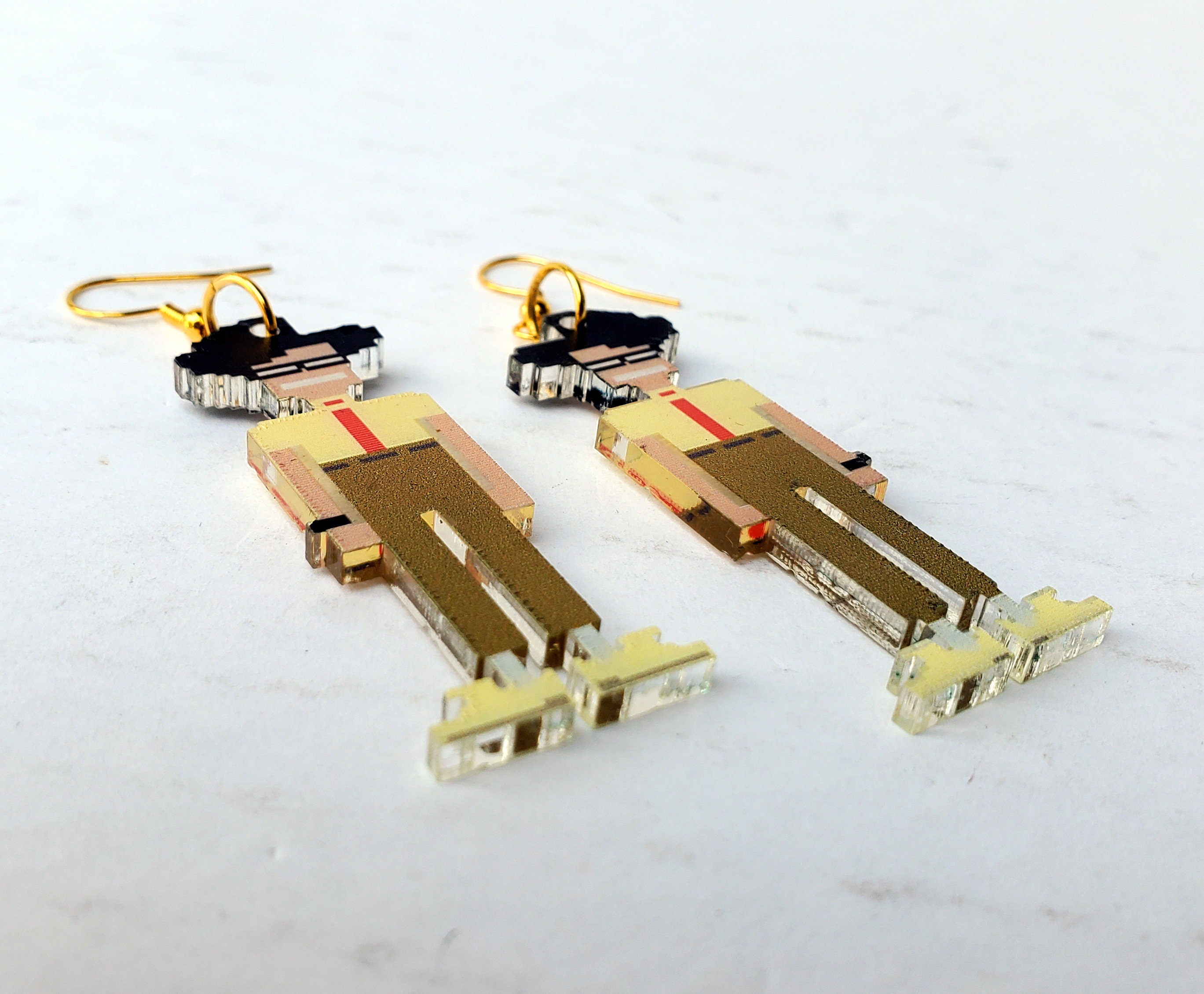 The IT Crowd Moss Earrings - Etsy