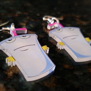 Aqua Teen Hunger Force Master Shake Earrings - Etsy
