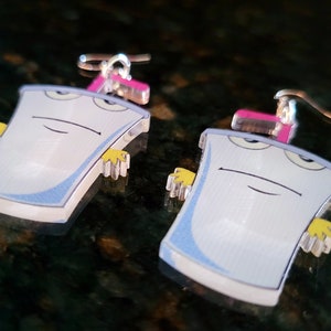 Aqua Teen Hunger Force Master Shake Earrings - Etsy