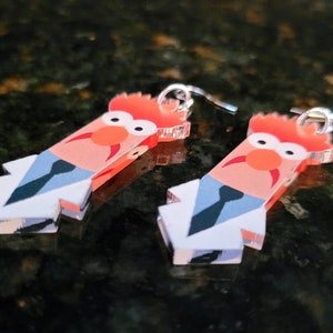 Muppets Beaker Earrings - Etsy