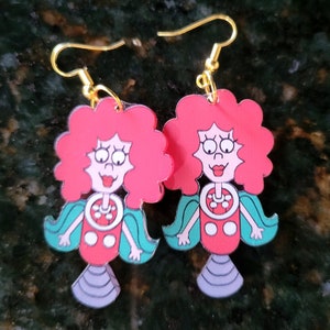 Schoolhouse Rock Interplanet Janet Earrings - Etsy