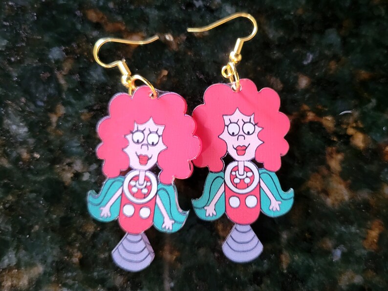 Schoolhouse Rock Interplanet Janet Earrings - Etsy