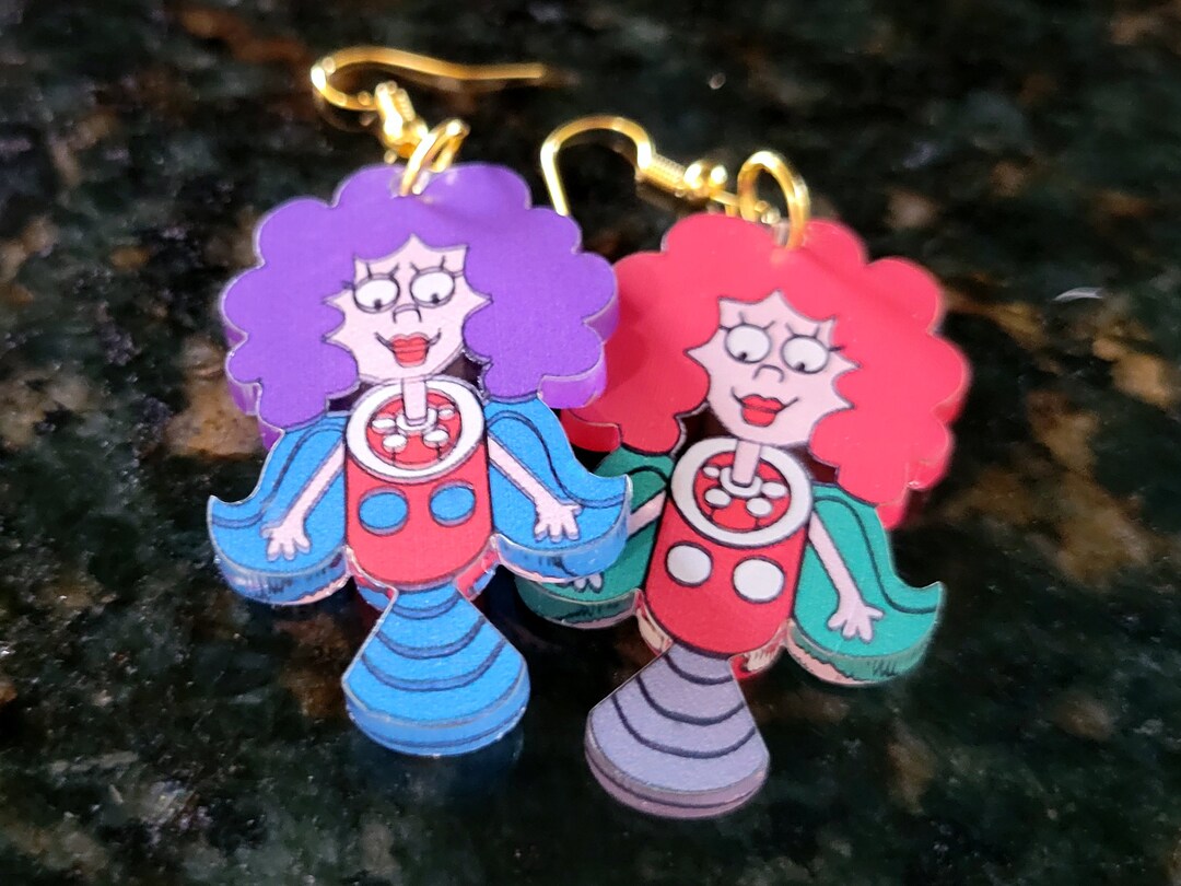Schoolhouse Rock Interplanet Janet Earrings - Etsy