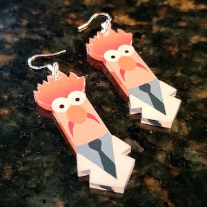 Muppets Beaker Earrings - Etsy