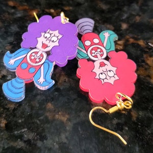 Schoolhouse Rock Interplanet Janet Earrings - Etsy