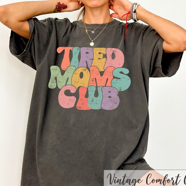 Official Member Cool Moms Club Shirt, Mother's Day T-shirt, Mama Gift ...