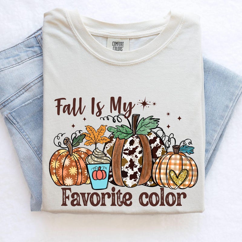 Fall Graphic Tee - Etsy
