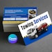 Towing Services Business Card Template - Etsy
