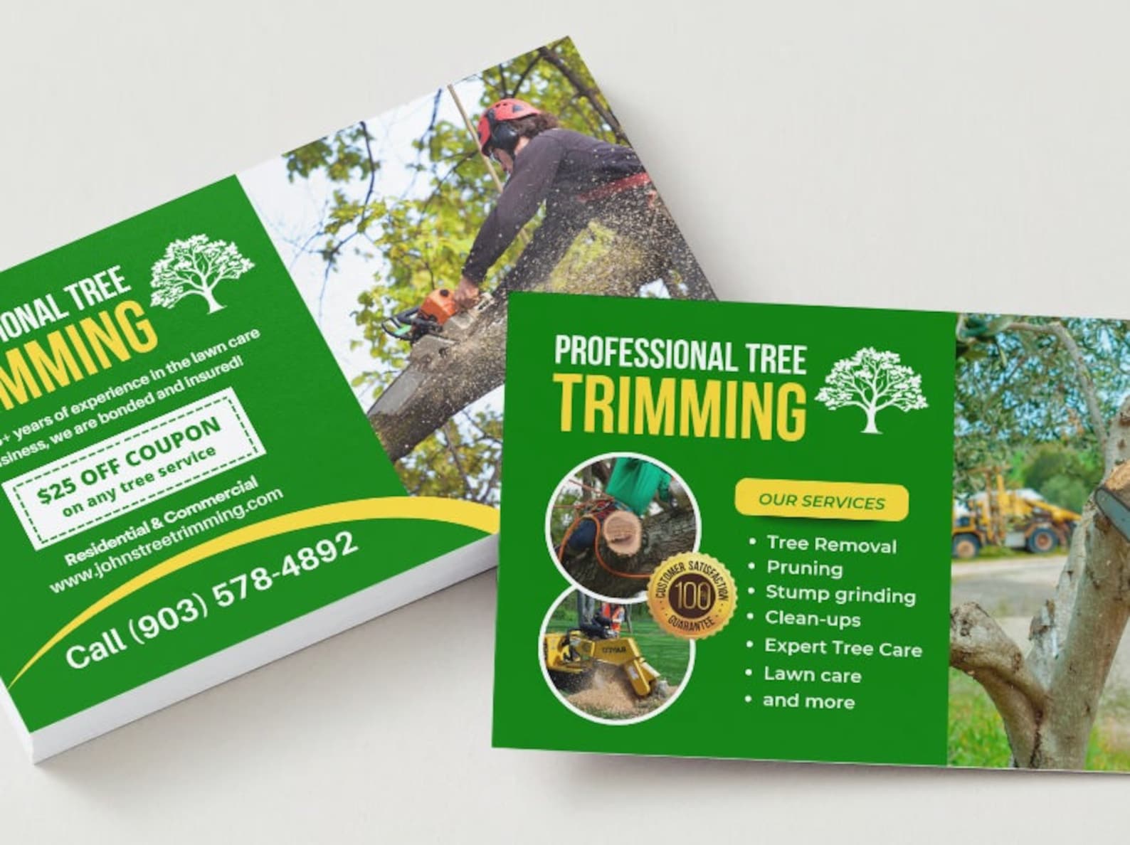 Tree Services Business Card, Tree Removal Business Card, Tree Cutting ...