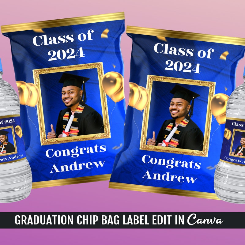 Graduation Chip Bags - Etsy