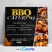 BBQ Catering Flyer Template - Etsy