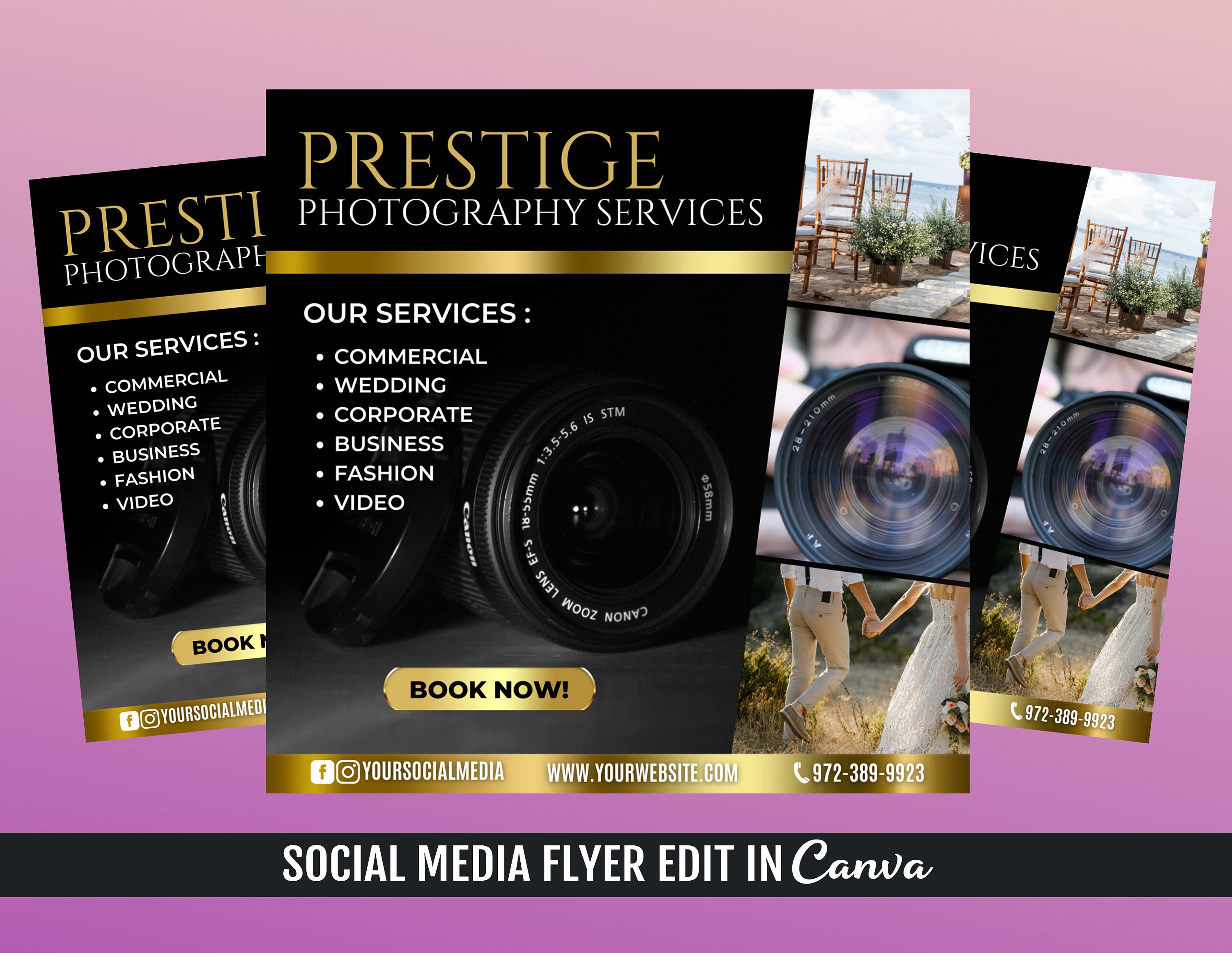 Photography Business Flyer Template - Etsy