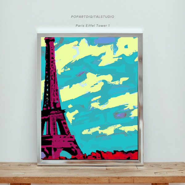 Pop Art Paris - Etsy