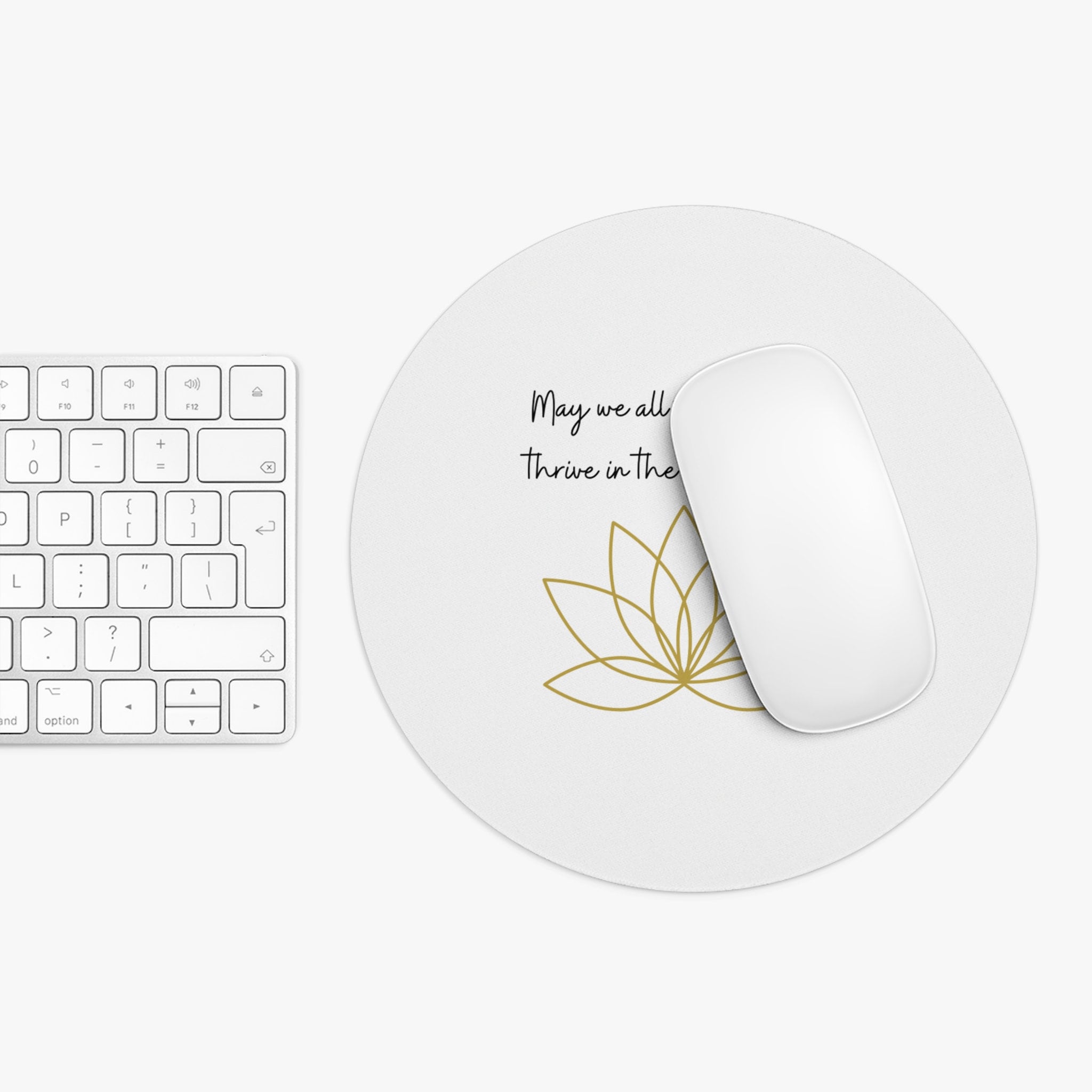 Lotus Mouse Pad, Laptop Mouse Pad, Hand Crafted Pad, Decorative Mouse ...