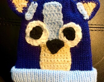 Bluey Beanie Crochet Pattern - Etsy