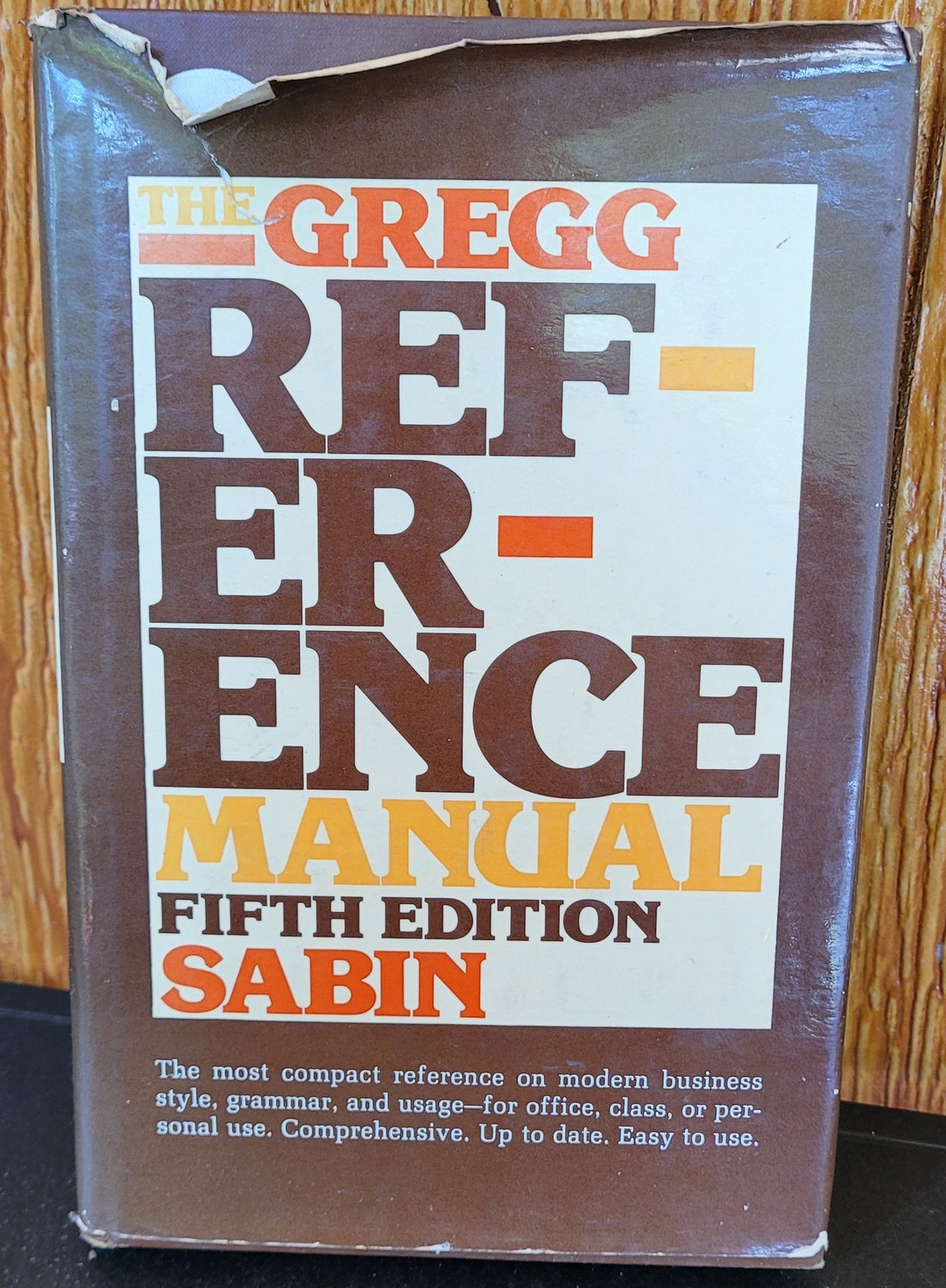 Vintage Books the Gregg Reference Manual 5th Edition William Sabin 1977 ...