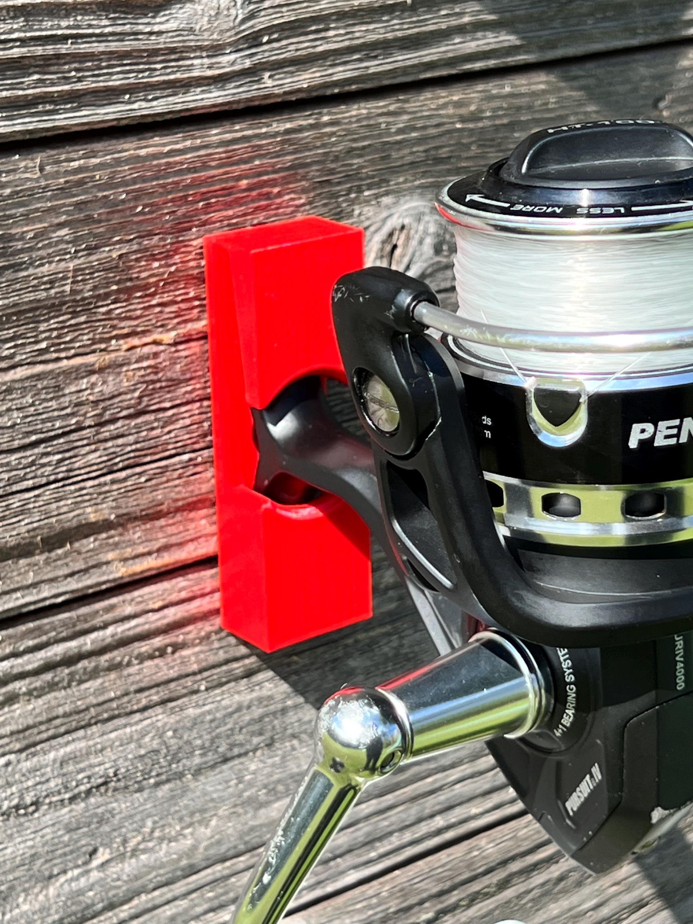 Fishing Reel Wall Mounts Display TEN PACK (X10) Fits Most 3K to 10K ...