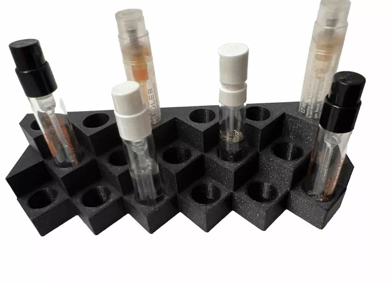 Perfume Sample Organizer Holds 17 Vials - Etsy