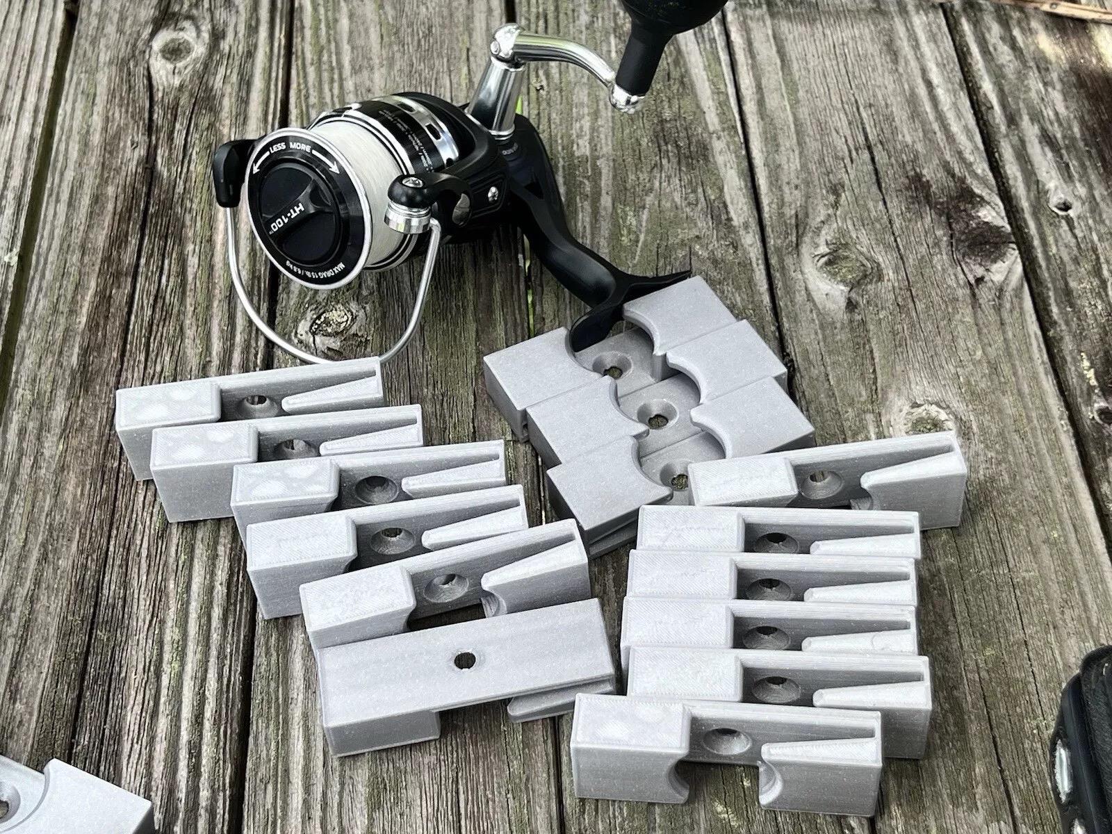 Fishing Reel Mount Set (x15), Fits 3K-10K Spinning Reels - Etsy