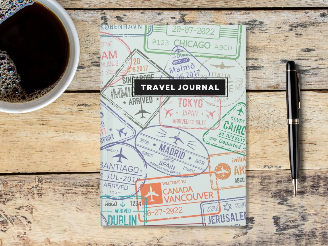 Travel Gift Set Travel Diary US Map Sticker Adventure Book - Etsy