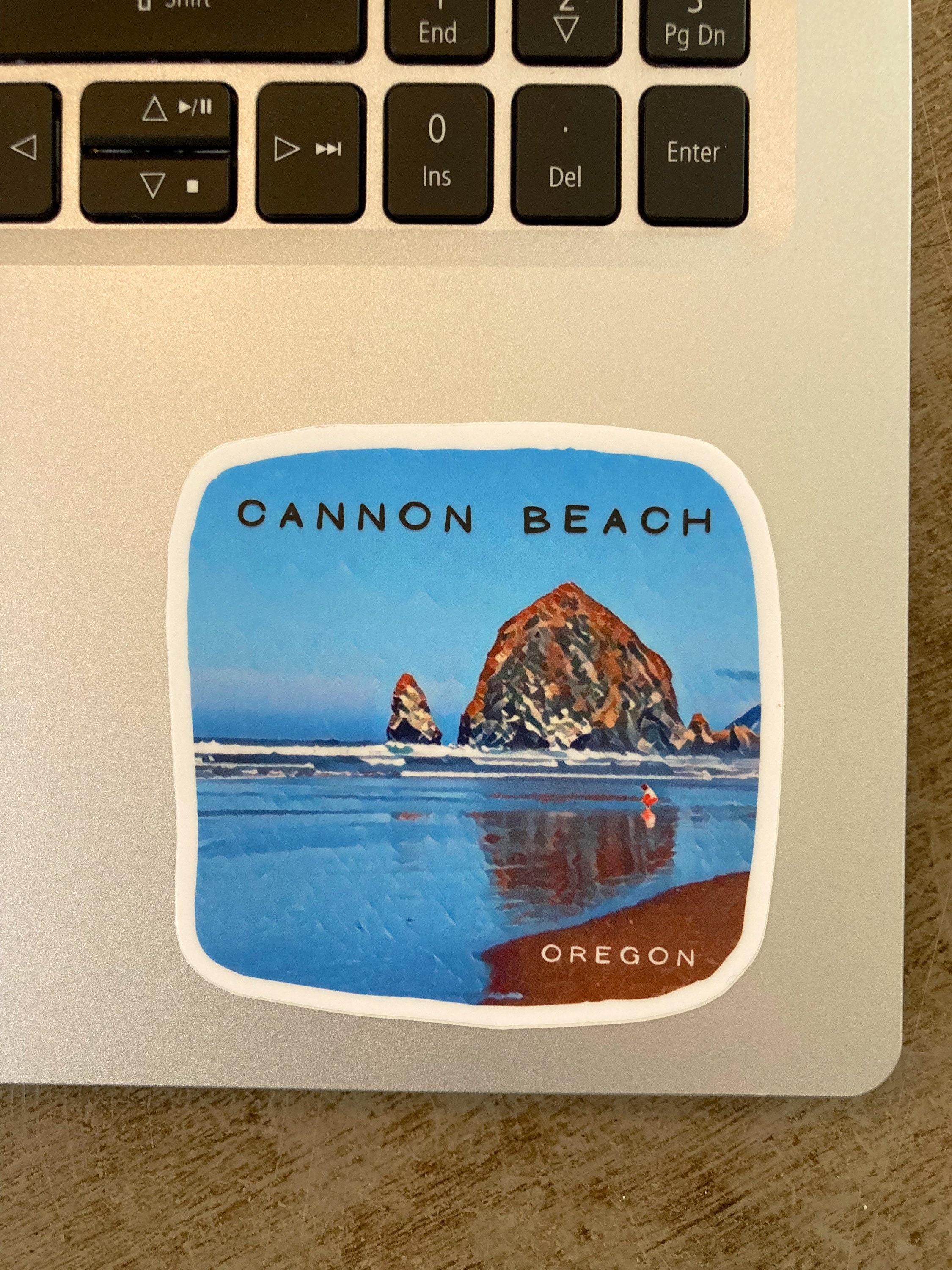 Oregon Sticker, Cannon Beach Sticker, Oregon Coast Sticker, PNW Sticker ...