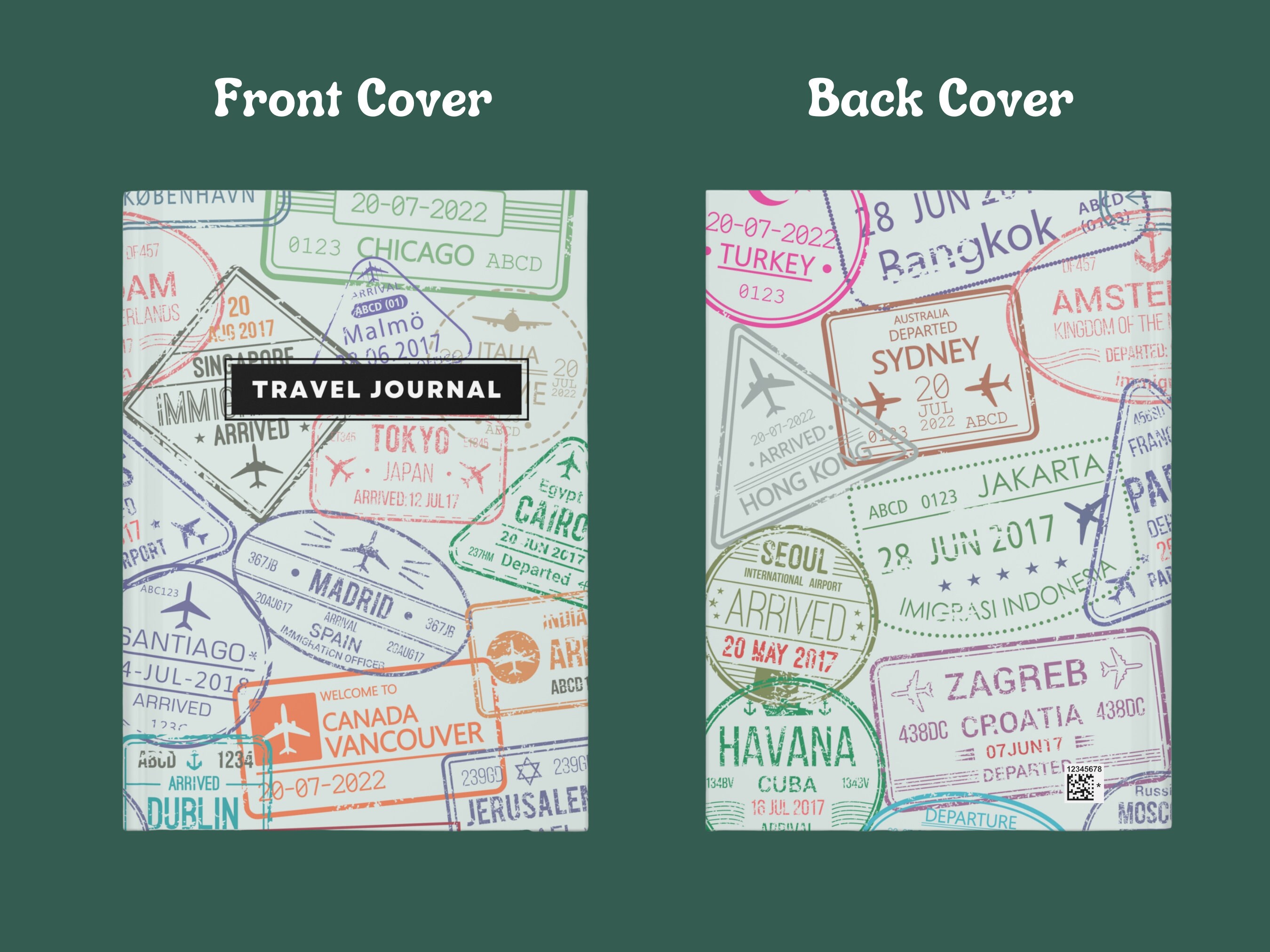 Travel Gift Set, Travel Diary, US Map Sticker, Adventure Book, Travel ...