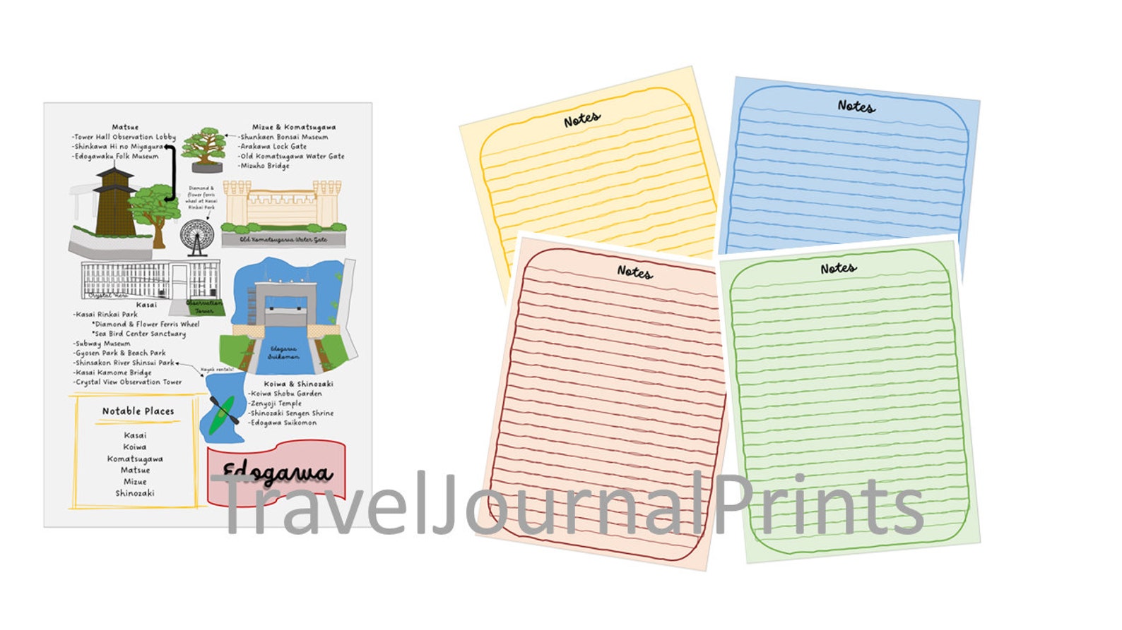 Tokyo Japan Guide & Travel Journal - Etsy