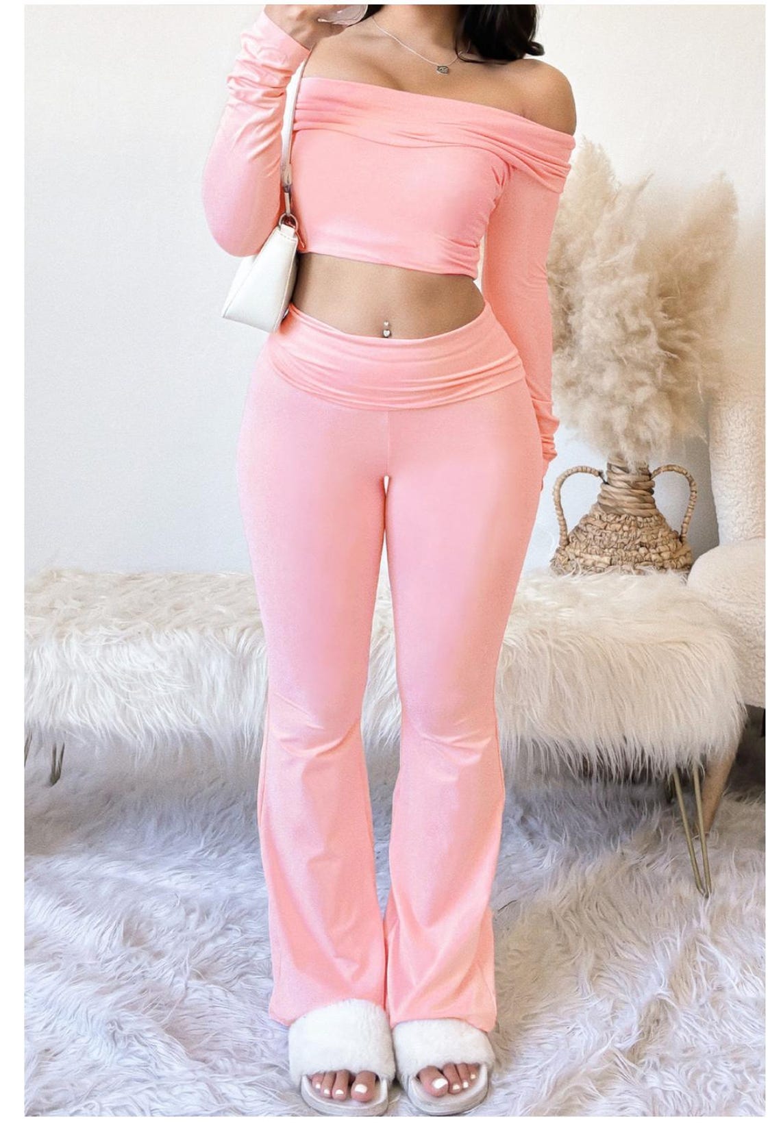Matching Two Piece Pink Set - Etsy