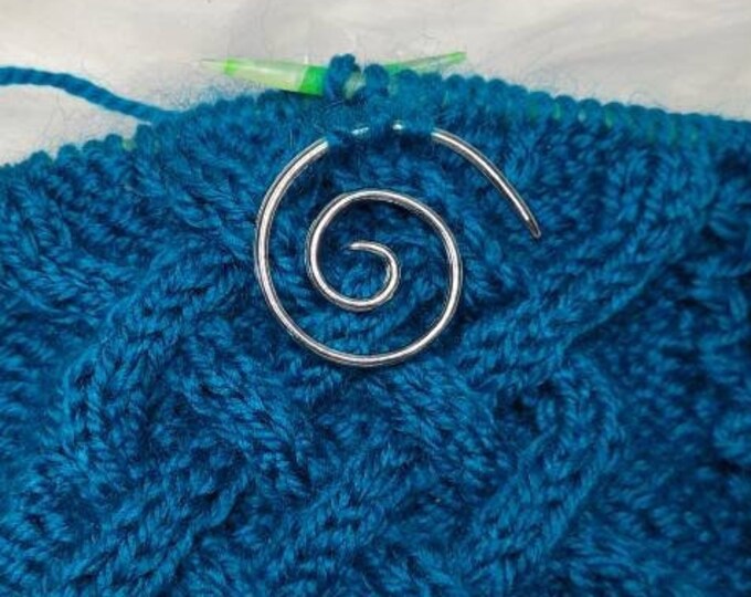 Spiral Knitting Cable Needle Stainless Steel - Etsy