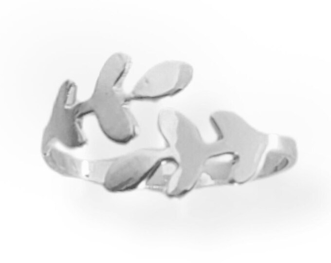 Leaf Adjustable Knitting Tension Ring Silver - Etsy