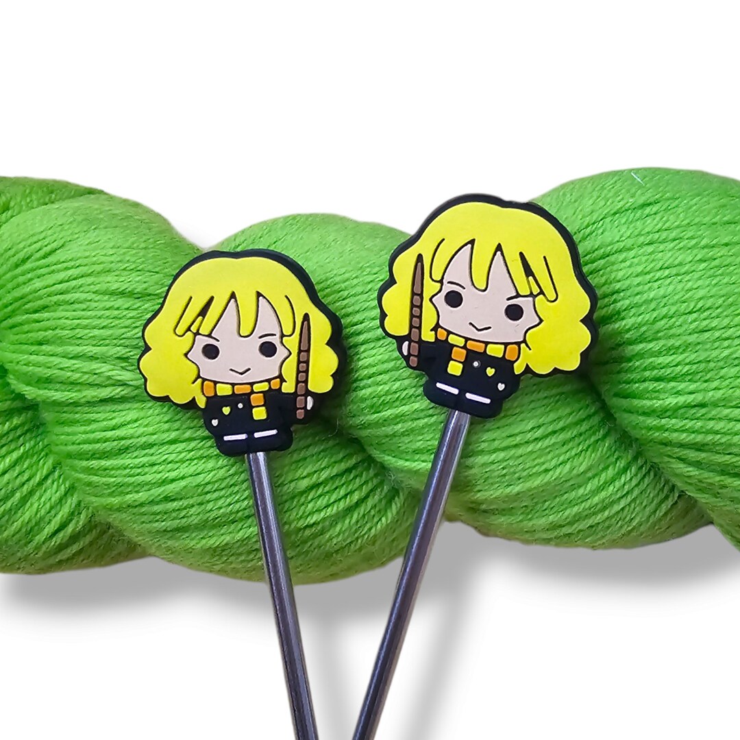 Wizard Girl Knitting Needle Point Protectors Needle Holder(set of 2) - Etsy