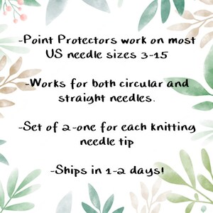 White Space Soldier Knitting Needle Point Protectors Needle Holderset ...