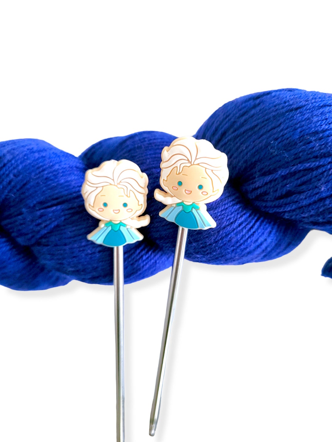 Ice Princess Knitting Needle Point Protectors Needle Holder(set of 2 ...
