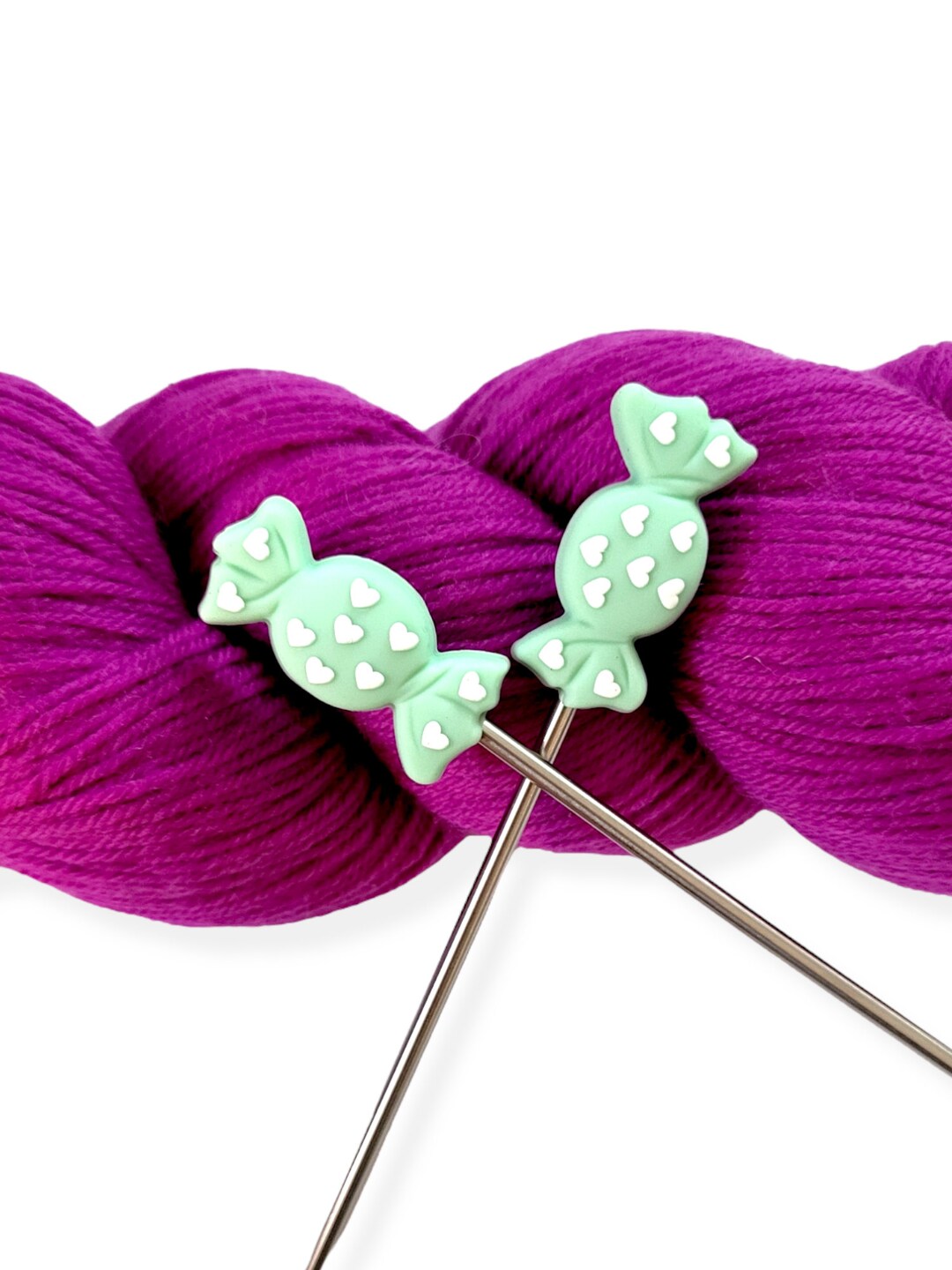 Candy Knitting Needle Point Protectors Needle Holderset of 2 - Etsy