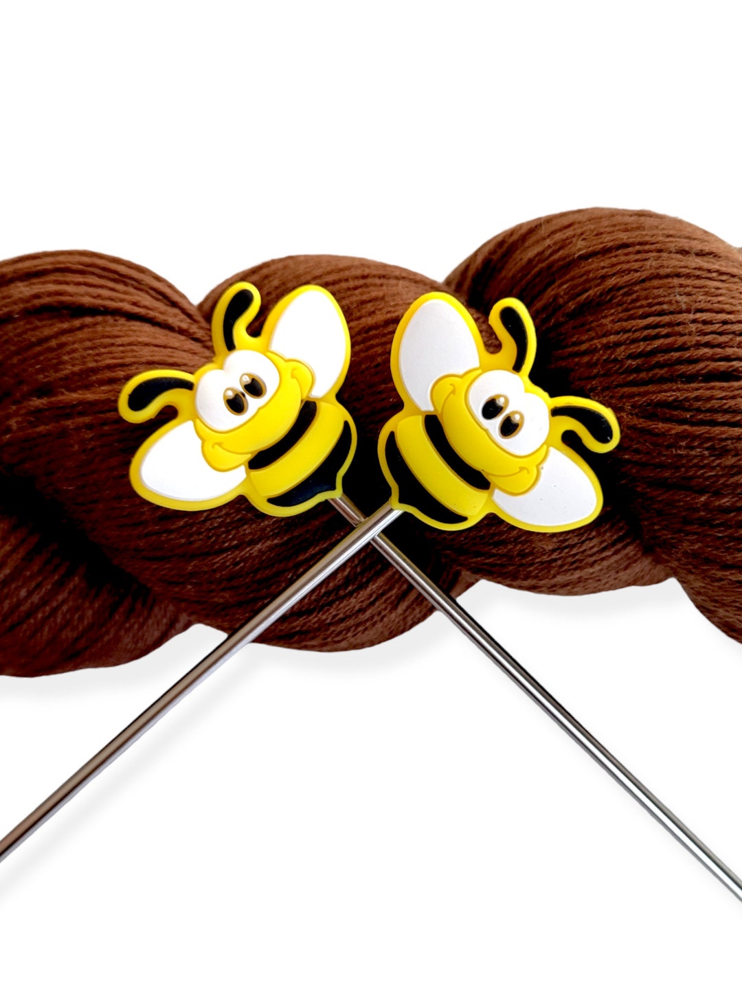Bee Knitting Needle Point Protectors Needle Holder(set of 2) - Etsy