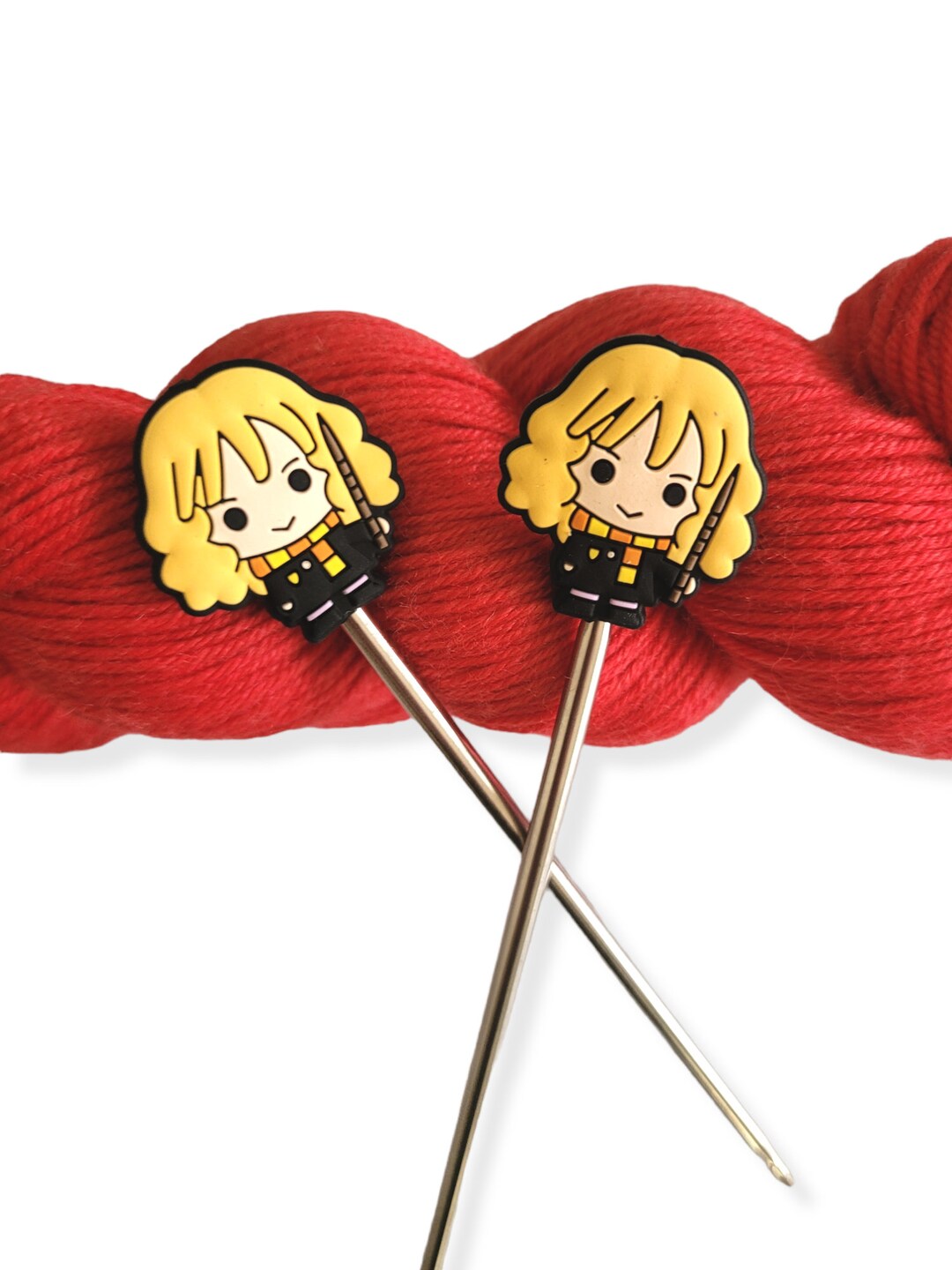 Wizard Girl Knitting Needle Point Protectors Needle Holderset - Etsy