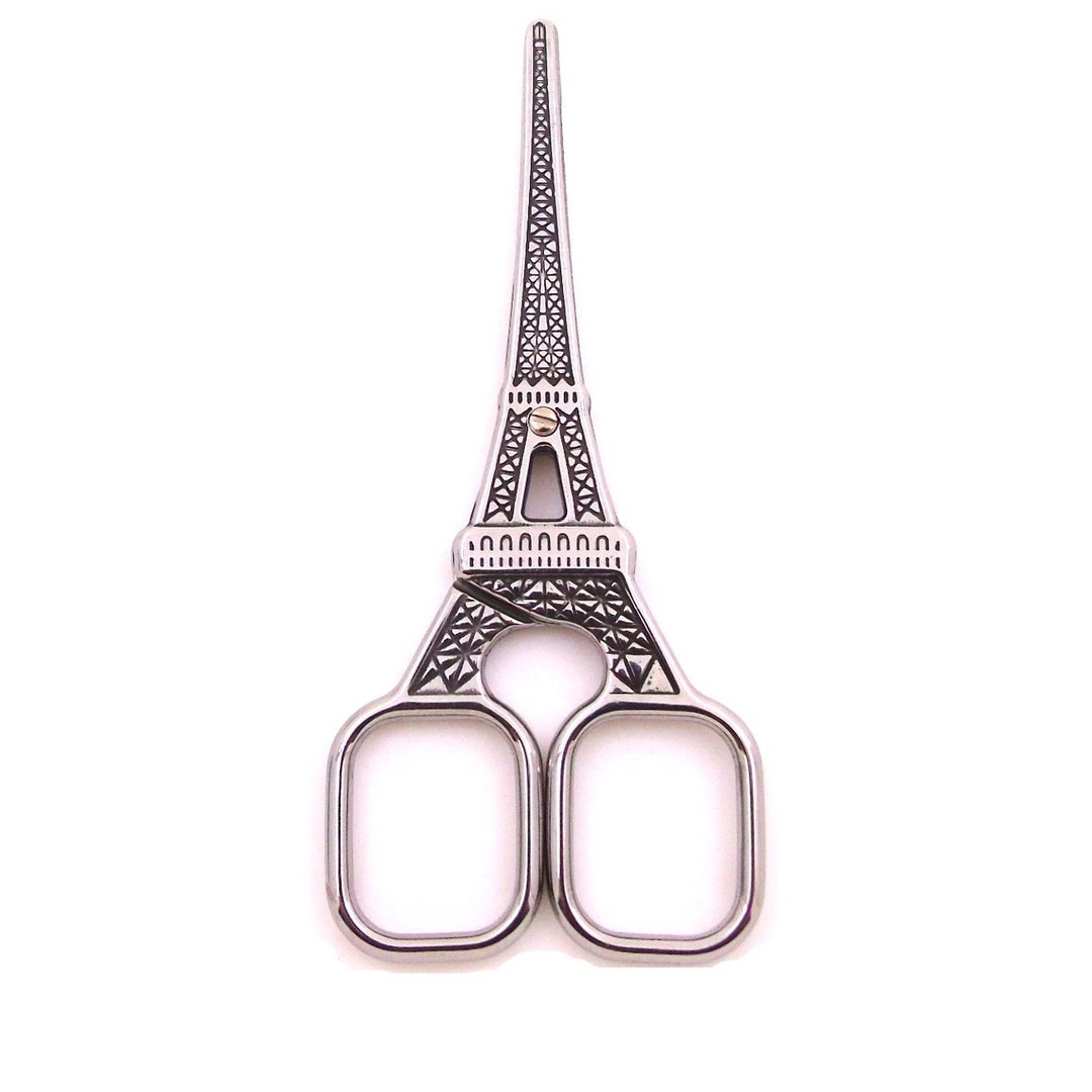 Eiffel Tower Yarn Scissors Silver - Etsy