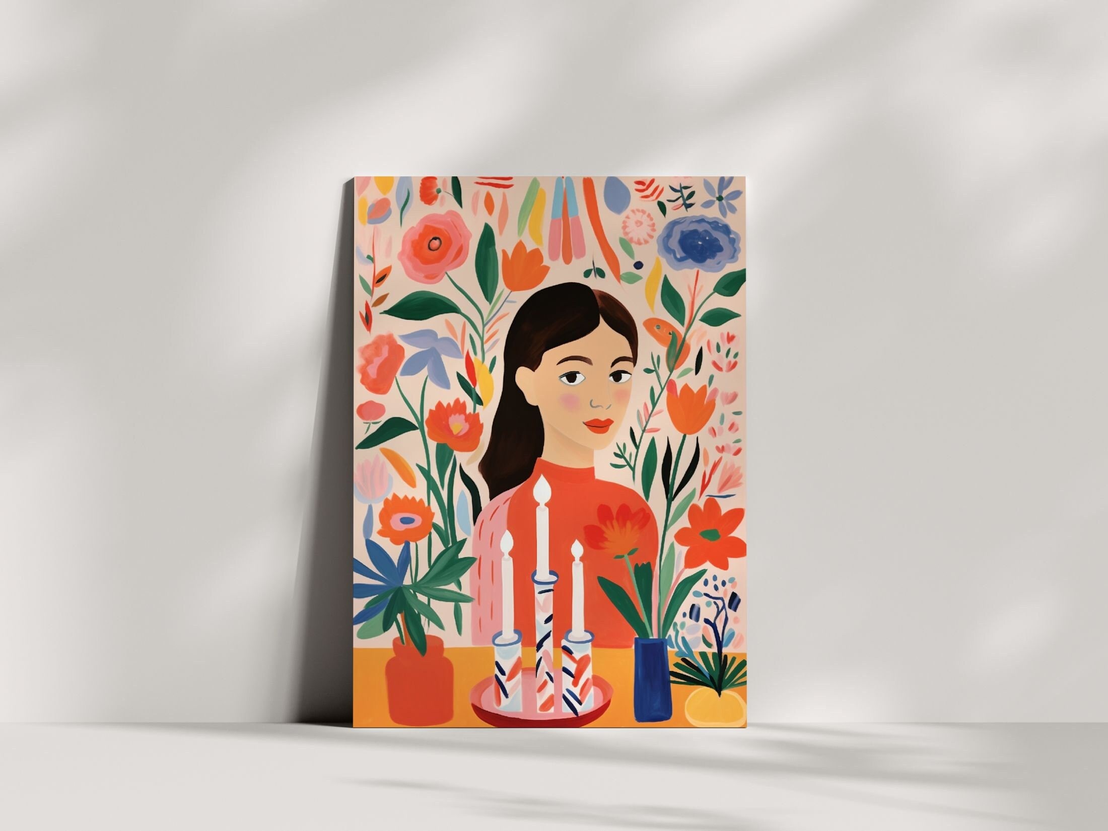 Unique Henri Matisse Style Birthday and Greetings Card - Etsy
