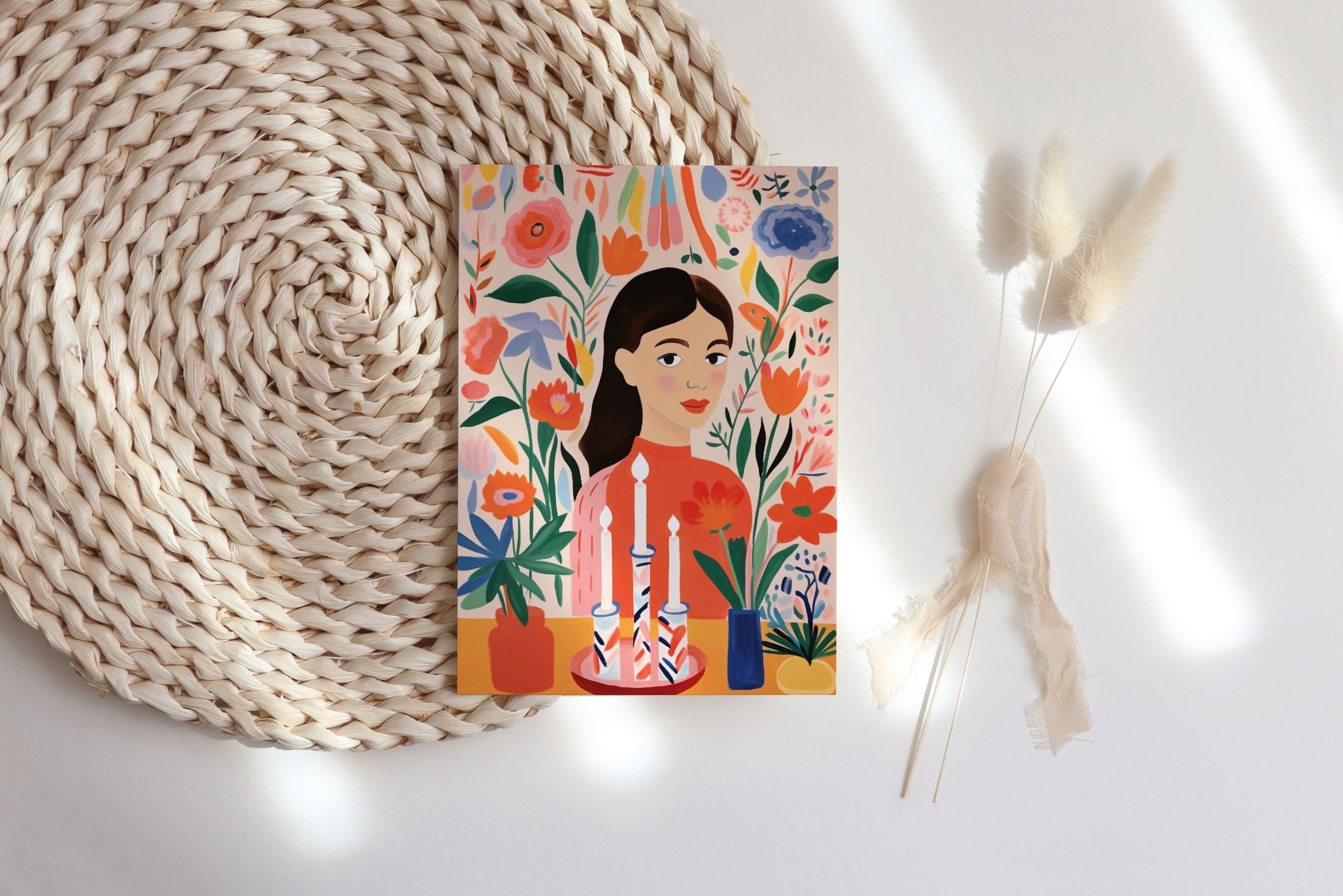 Unique Henri Matisse Style Birthday and Greetings Card - Etsy